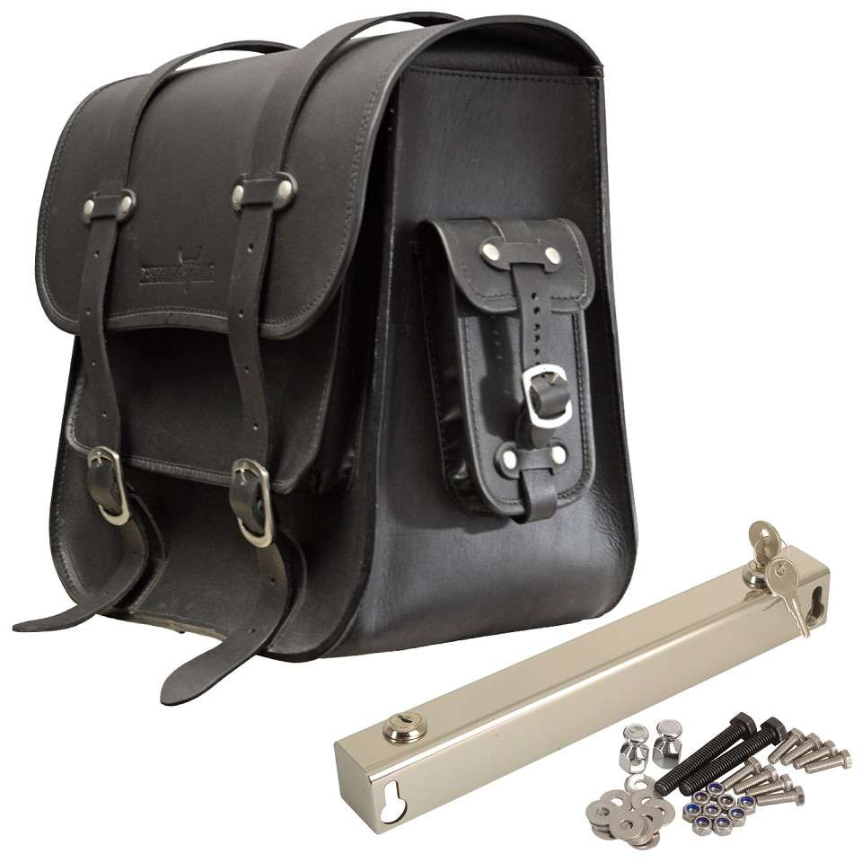 Buffalo Bag saddlebags suitable for Harley Davidson Heritage Classic