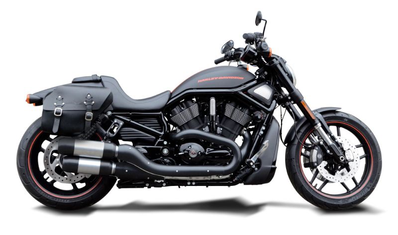 Buffalo Bag saddlebags suitable for Harley Davidson V-Rod 2007-2017